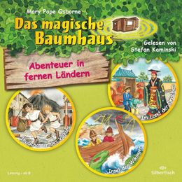 Silberfisch Abenteuer in fernen Ländern. Die Hörbuchbox (Das magische Baumhaus),Audio-CD - Mary Pope Osborne (Hörbuch)