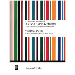 Universal Edition Duette aus dem Mittelalter, Geheftet