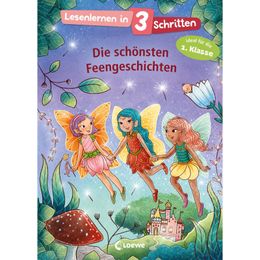 Loewe Verlag Lesenlernen in 3 Schritten - Die schönsten Feengeschichten - Julia Boehme, Gebunden