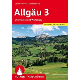 BERGVERLAG ROTHER Rother Wanderführer Allgäu.Bd.3 - Dieter Seibert, Gerald Schwabe, Kartoniert (TB)