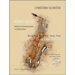 Das Impro-Buch, für Altsaxophon, m. Audio-CD - Christian Schatka, Geheftet