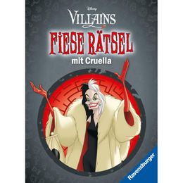 RAVENSBURGER VERLAG Ravensburger Disney Villains: Fiese Rätsel mit Cruella - Knifflige Rätsel für kluge Köpfe ab 9 Jahren, Kartoniert (TB)