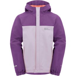 Jack Wolfskin TUCAN Regenjacke Kinder in pale lavendar