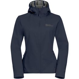 Jack Wolfskin BORNBERG Softshelljacke Damen in night blue