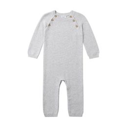 Stellou & friends Strampler Stellou & friends Strick-Strampler / Overall mit Druckknopfleiste innen