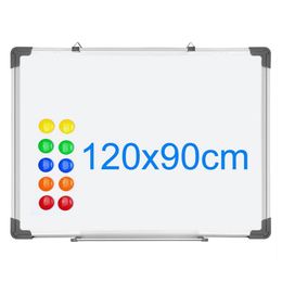 euroharry Magnettafel Whiteboard Magnetwand Alurahmen Magnetisch Magnettafel Weiß lackiert