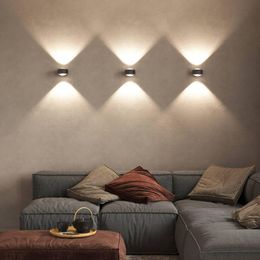 Top Light Puk Maxx Wall, LED, Linsen klar, anthrazit matt