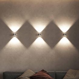 Top Light Puk Mini Wall+ LED, Linsen klar, chrom