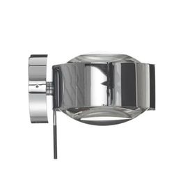 Top Light LED-Wandleuchte Puk Maxx Wall+, nickel matt