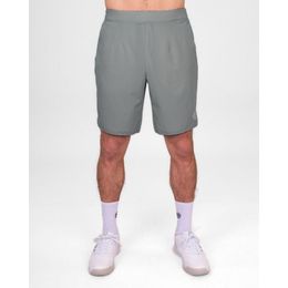 BIDI BADU Shorts Crew Tennishose kurz für Herren in grau