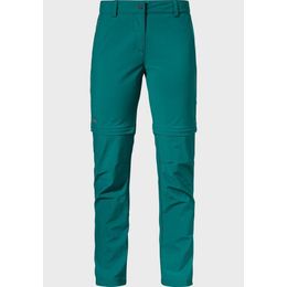 Schöffel Schöffel Zip-away-Hose Pants Ascona Zip Off, grün