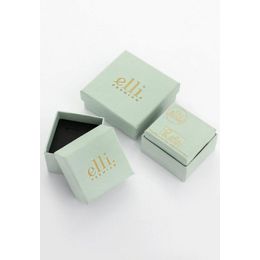 Elli Premium Ketten-Set Layer Labradorit Plättchen Anhänger 925 Silber