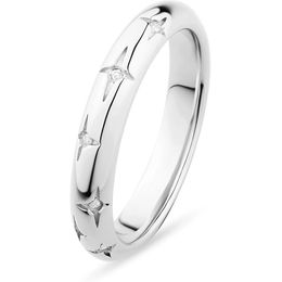 Esprit Ring Damen Gr&ouml;&szlig;e 58 silber / transparent