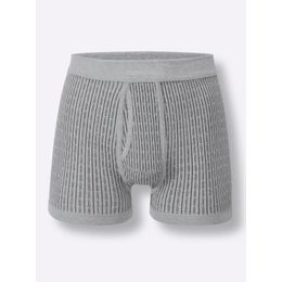 w&auml;schepur men Herren Hose kurz, grau-bedruckt, Gr&ouml;&szlig;e 8