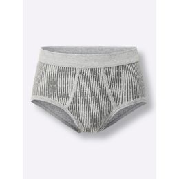 w&auml;schepur men Herren Slip, grau-bedruckt, Gr&ouml;&szlig;e 8