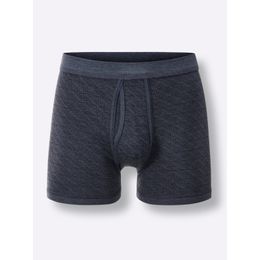 w&auml;schepur men Herren Hose kurz, marine-bedruckt, Gr&ouml;&szlig;e 7