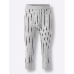 w&auml;schepur men Herren Hose 3/4-lang, anthrazit + grau, Gr&ouml;&szlig;e 5