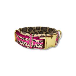 D by E Couture Hunde-Halsband "Pink Leo Love II"