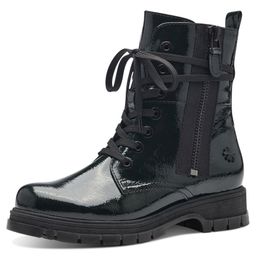 Marco Tozzi 2-85200-41 786 Forest Patent Stiefelette, grün, 36 EU