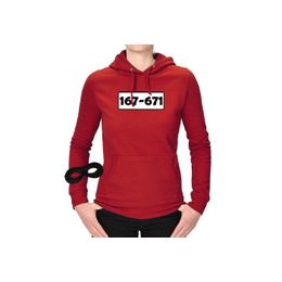 Jimmys Textilfactory Kostüm Hoodie Panzerknacker Damen Kostüm-Set Karneval Verkleidung XS-2XL