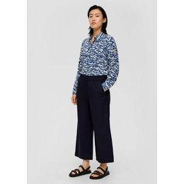 s.Oliver Stoffhose Relaxed: Culotte aus Baumwolle