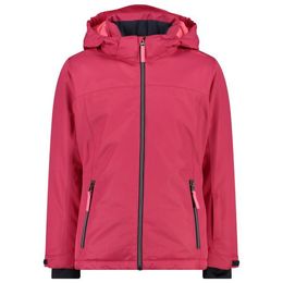 CMP - Girl's Jacket Snaps Hood Twill - Skijacke Gr 98 rot