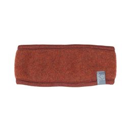 Pickapooh - Wollfleece-Stirnband SPORTY in redwood, Gr.56