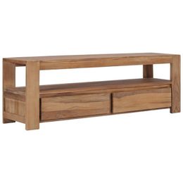 Bonnevie - TV-Schrank,TV-Möbel 120 x 30 x 40 cm Massivholz Teak vidaXL