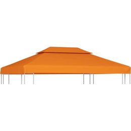 Bonnevie - Pavillon-Ersatzdach 310 g/m² Orange 3x4 m vidaXL902653