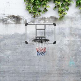 Basketballkorb Transparent 90x60x2,5 cm Polycarbonat vidaXL321734