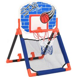 Kinder Basketball-Set Multifunktional für Boden und Wand vidaXL163020