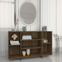 Sideboard,Kommode Braun Eichen-Optik 120x30x75 cm Holzwerkstoff vidaXL