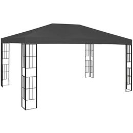 Pavillon Familienzelt 3×4 m Anthrazit vidaXL