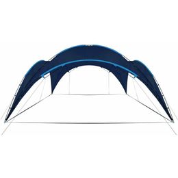 Kuppel-Pavillon 450x450x265 cm Dunkelblau Vidaxl Blau