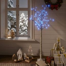 Weihnachtsbaum,Kunstbaum 140 LEDs 1,5 m Blau Weide Indoor Outdoor vidaXL