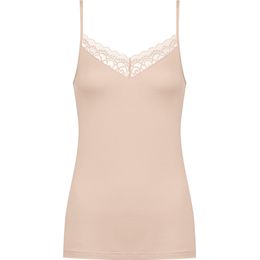 Mey Ami Unterhemd, Spaghettiträger, Spitze, für Damen, beige, 44