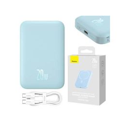 Baseus Powerbank Magnetic Mini 6000mAh 20W MagSafe Powerbank (Akku) - Blau - 6000 mAh