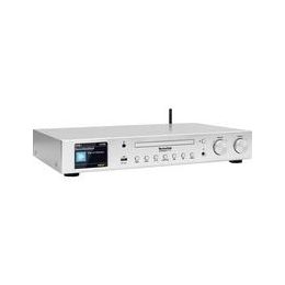 Technisat Digitradio 143 CD (V3) , Internetradio silber, WLAN, Bluetooth, USB Tuner: FM (UKW), RDS, DAB, DAB+ Netzwerk: Bluetooth, WLAN Eingänge: 1x Stereo-Cinch, 1x Antenne (FM)