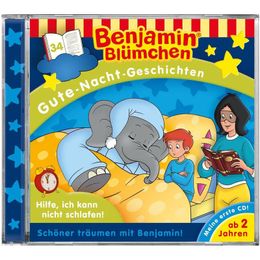KIDDINX Benjamin Blümchen - Gute-Nacht-Geschichten (Folge 34) - Benjamin Blümchen (Hörbuch)