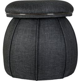 Kayoom Sitzhocker Hocker Corin (1 St), komfortabel, hochqualitativ, pflegeleicht, grau