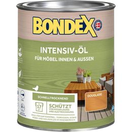 BONDEX Holzöl INTENSIV-ÖL, Teak, 0,75 Liter Inhalt, beige