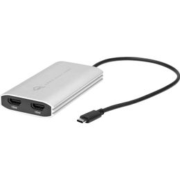 OWC Laptop-Dockingstation USB-C to Dual HDMI 4K Display Adapter, grau