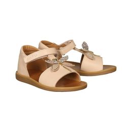 Pom D'api POM D'API - Leder-Sandalen POPPY – BELLA in nude, Gr.22