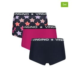 Vingino 3er-Set: Boxershorts in Pink - 170/176