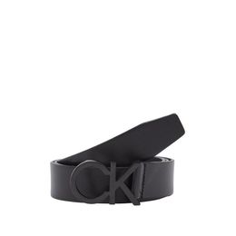 Calvin Klein Ledergürtel CK BUCKLE BELT BLACK 35MM, schwarz