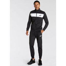 Puma Jogginganzug POLY SUIT CL (2-tlg), schwarz