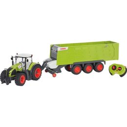 RC CLAAS AXION 870 + CARGOS 9600 1:16, Traktor und Anhänger, 2,4 GHz, 104 cm,