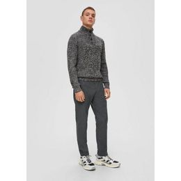 QS Stoffhose Jogger: Twill-Hose im Regular Fit