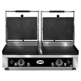 Gastro GMG Elektro-Kontaktgrill KG2735DE 2 x 36x27 gerillt