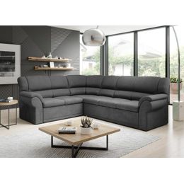 Furnix Ecksofa LEXY Sofa mit Schlaffunktion Bettkasten extra hoch 8 Farben